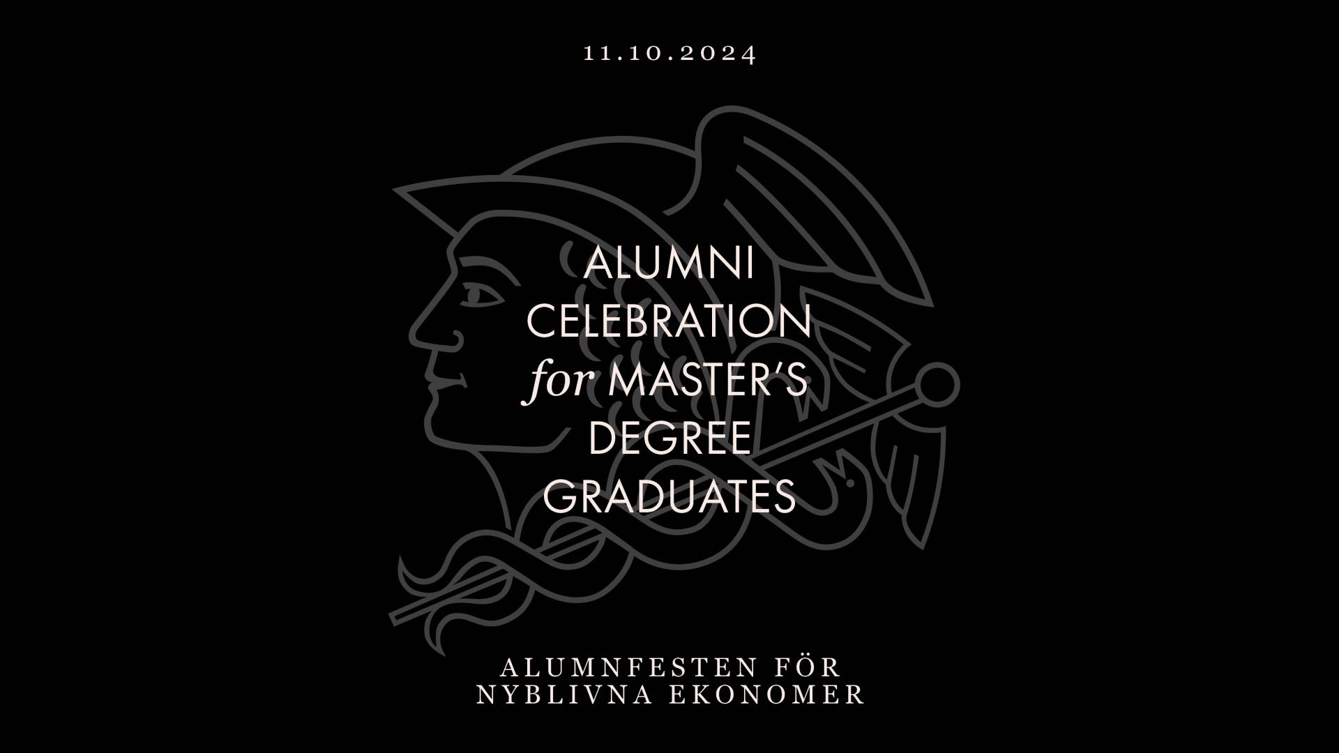 Alumni celebration for Master’s degree graduates 2023-2024 | Hanken
