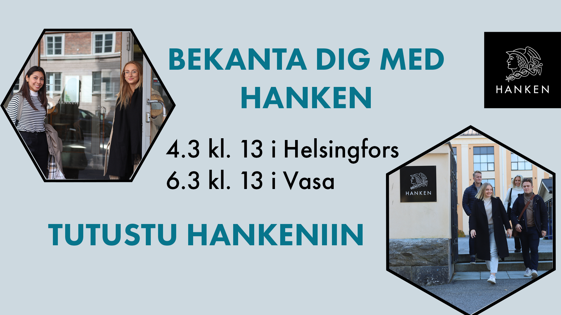 Bekanta dig med Hanken/Tutustu Hankeniin - Vasa | Hanken