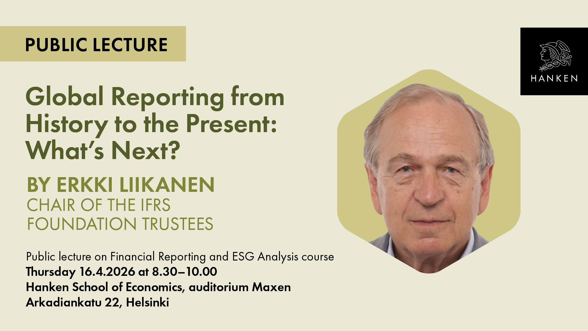 Public lecture - Global Reporting From History to the Present: What’s ...